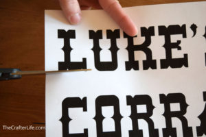 DIY Painted Sign – The Crafter Life