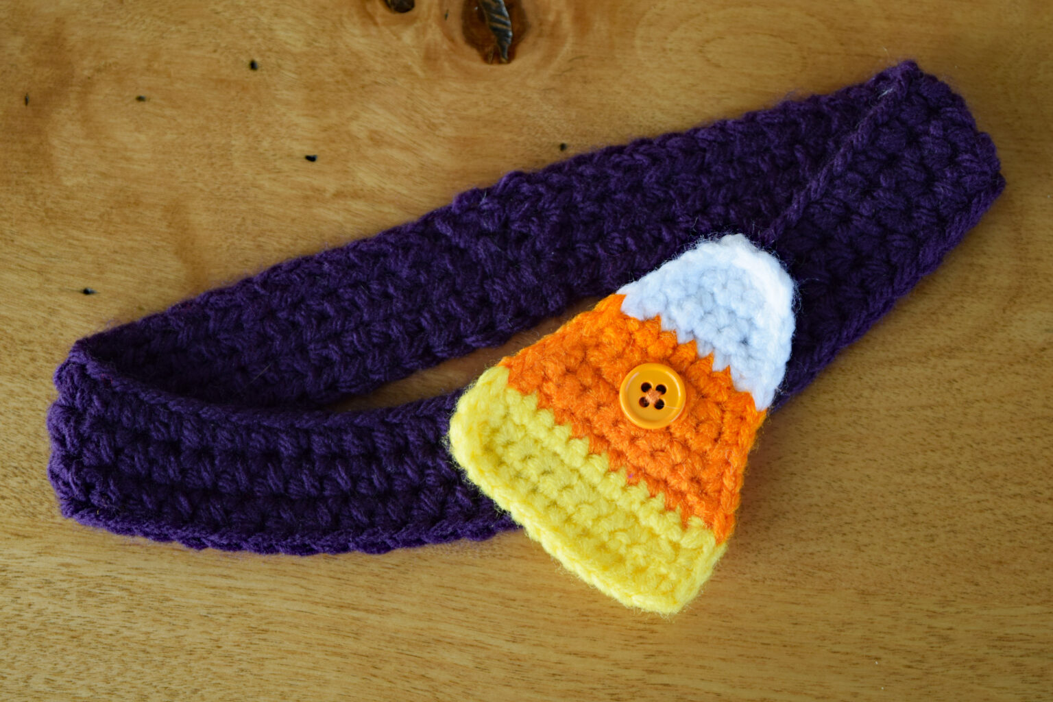 Candy Corn Button-On Appliqué – The Crafter Life